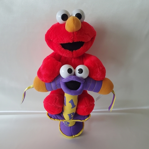 Fisher-Price | Toys | Fisherprice Jump Learn Elmo Plush Stuffed Toy ...